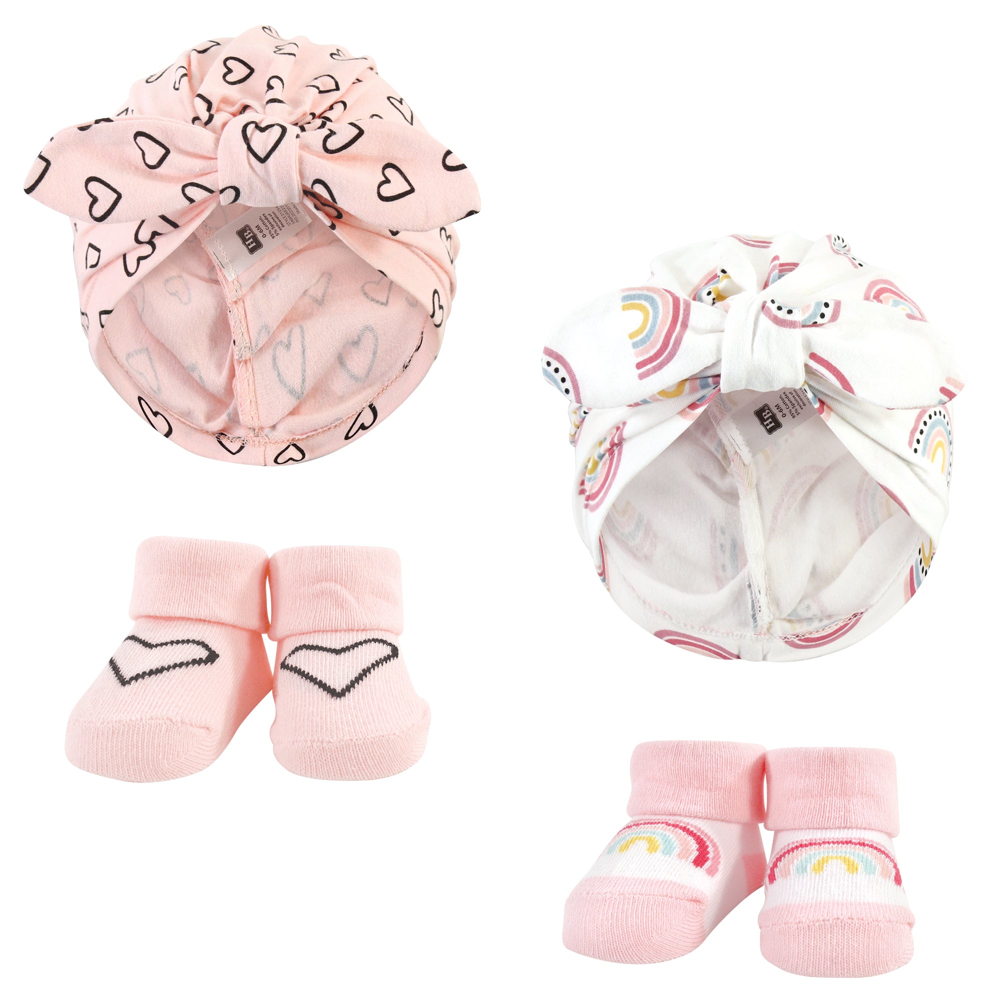 Hudson Baby Turban and Socks Set – BabyVision Inc.