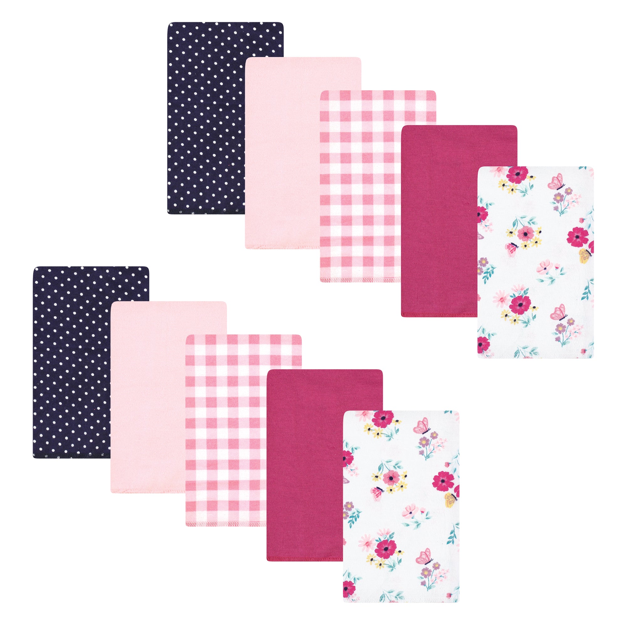 Hudson Baby Cotton Flannel Burp Cloths – BabyVision Inc.