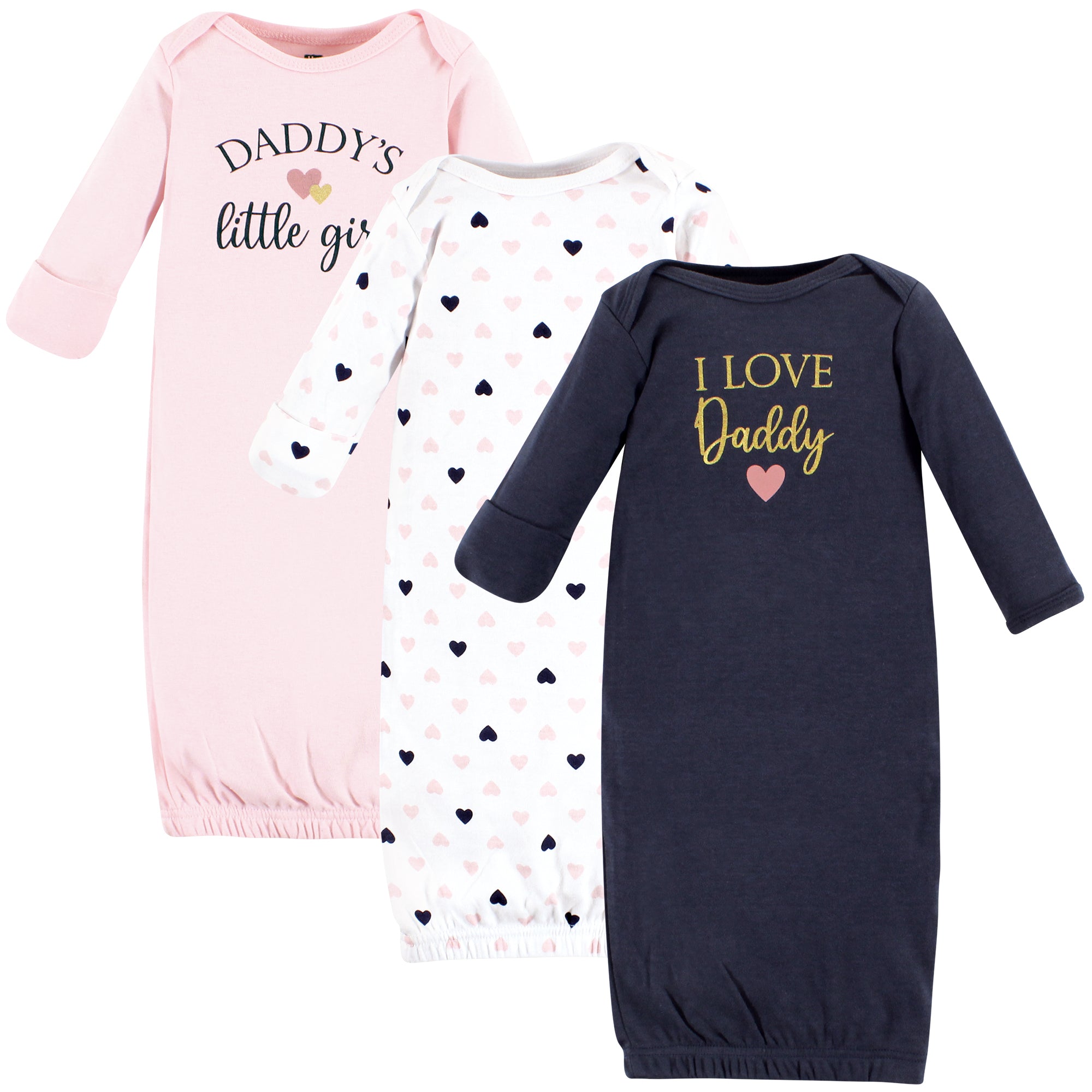 Hudson Baby Cotton Gowns – BabyVision Inc.
