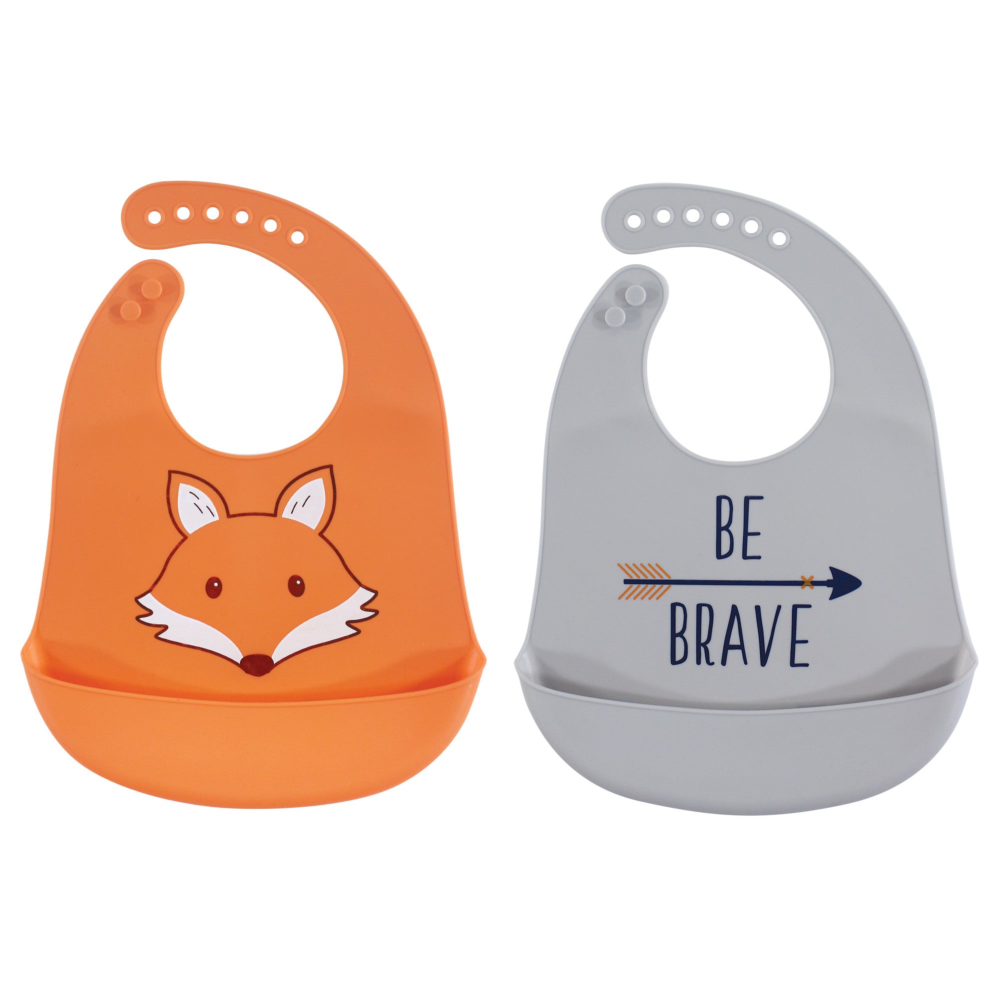 Hudson Baby Silicone Bibs – BabyVision Inc.